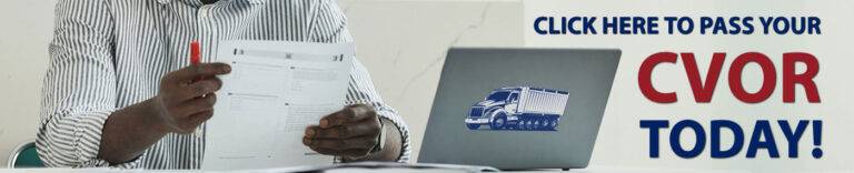 CVOR certificate courses new businesses who now need their CVOR.